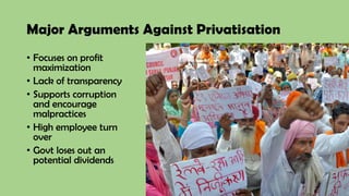 Privatization in business and air india | PDF