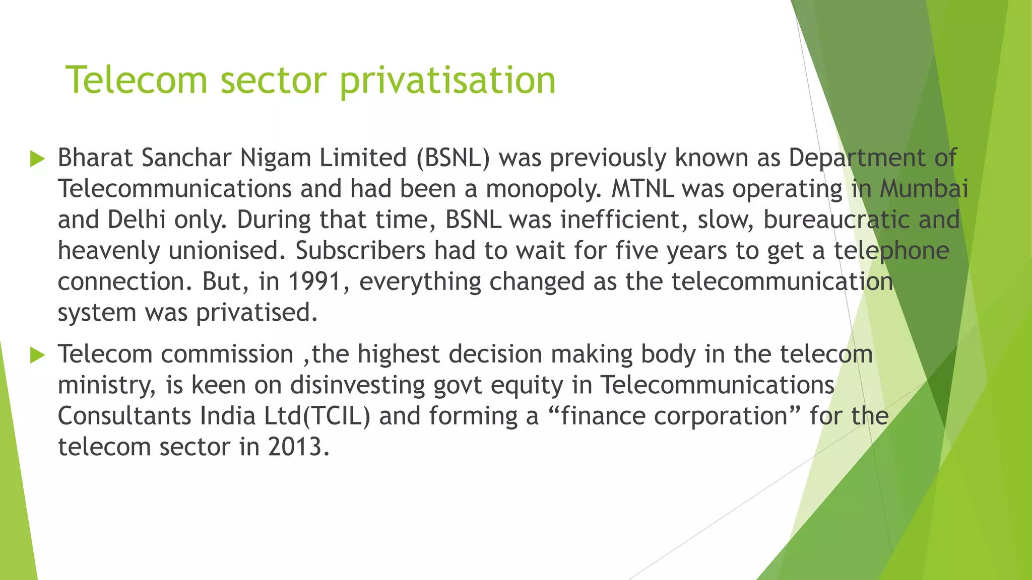 Privatization in india | PPTX