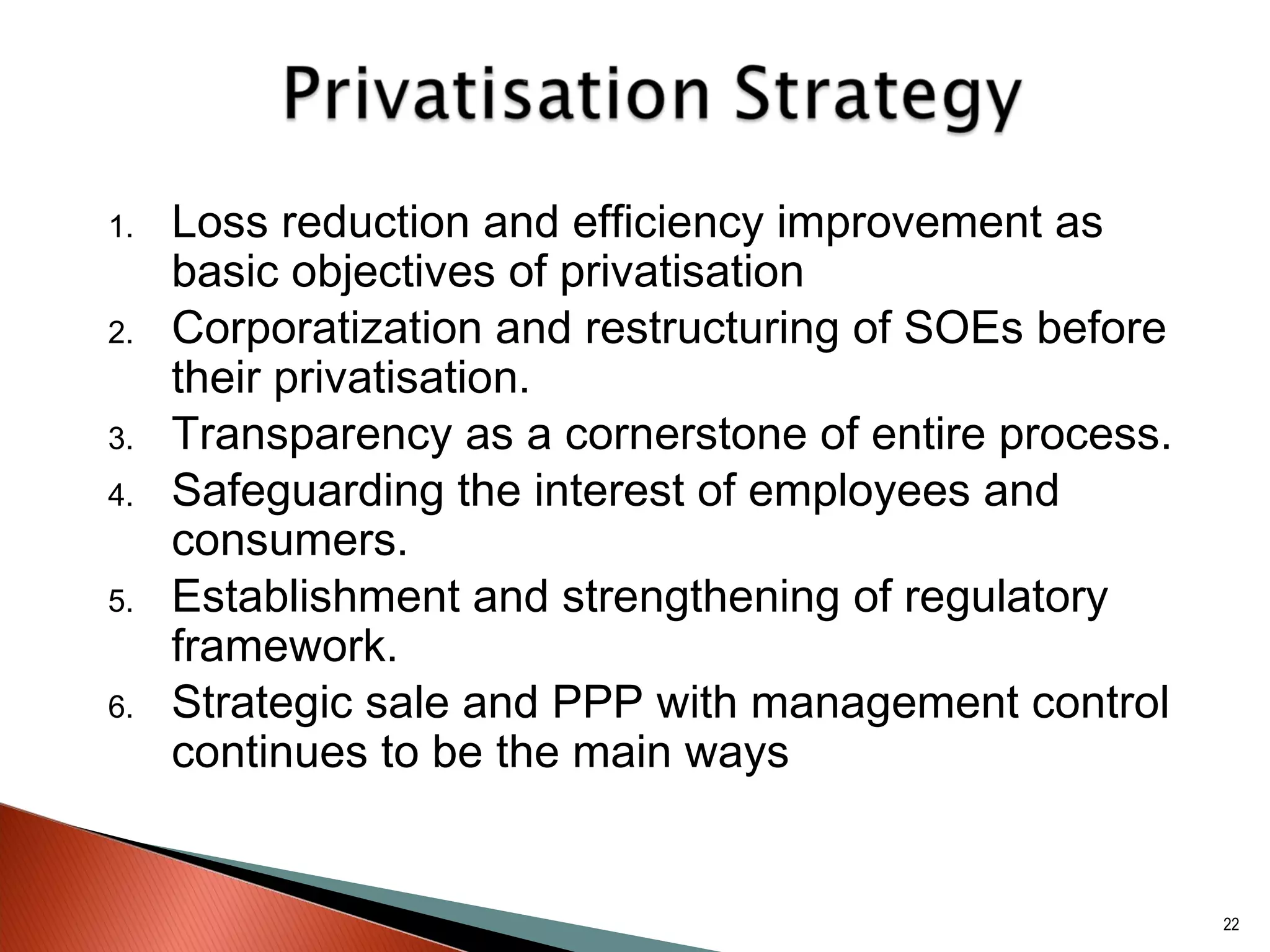 Privatisation in Pakistan-Challenges and Prospects | PPT