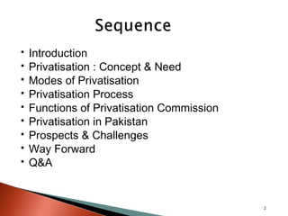 Privatisation in Pakistan-Challenges and Prospects | PPT