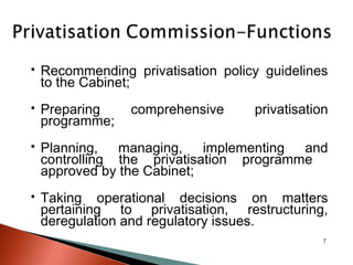 Privatisation in Pakistan-Challenges and Prospects | PPT