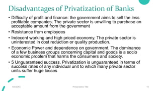 Privatization of economic development | PPT
