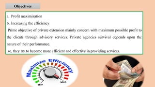 Privatization of extension in india | PPTX