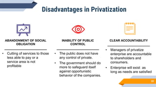 Privatization of Public Services in the Philippines | PPTX