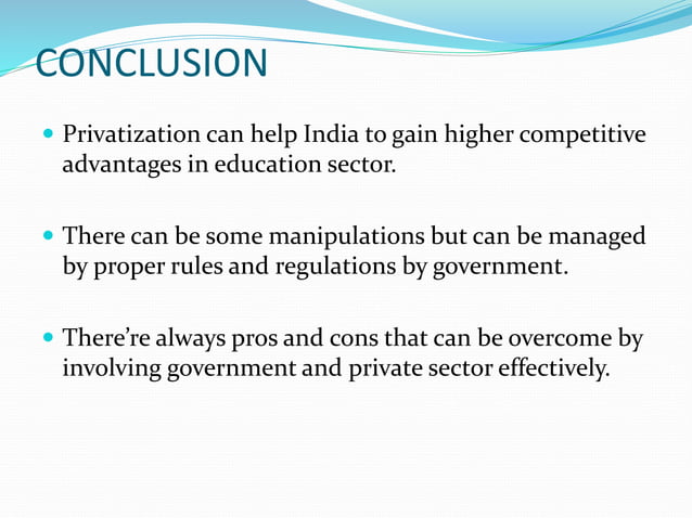 Privatization ppt