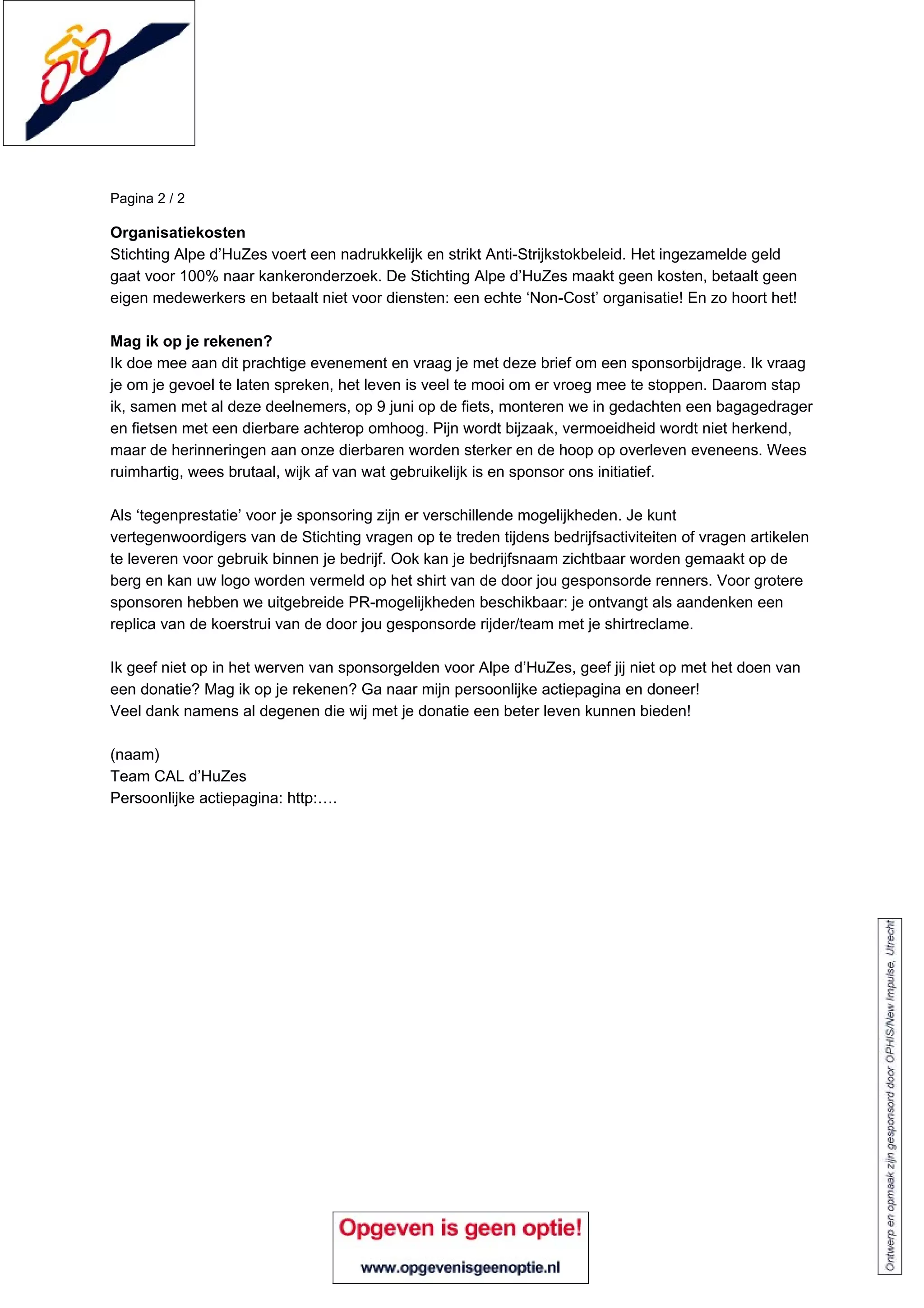 Prive sponsorbrief 090112 | DOC