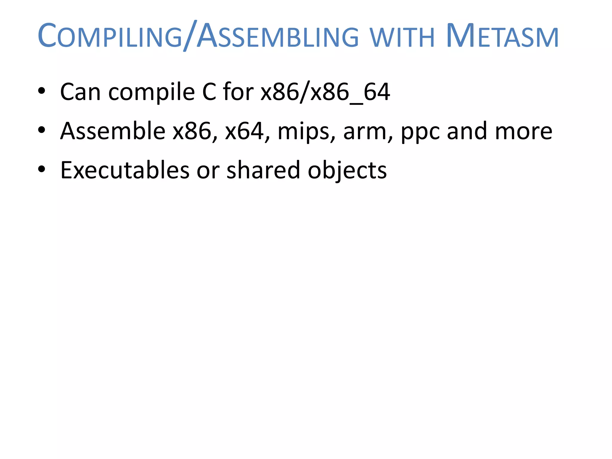 Privilege Escalation with Metasploit | PPTX