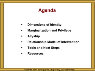 Privilege and Allyship: Owning Our Stuff and Taking Action | PPT