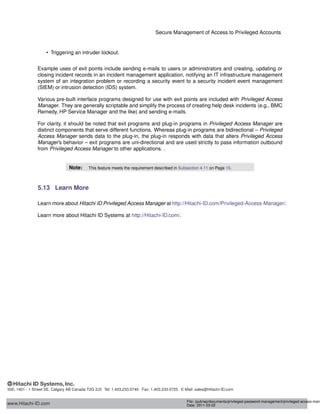 Secure Management of Access to Privileged Accounts | PDF