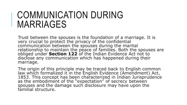 Privileged legal communications | PPTX | Marriage and Civil Unions ...