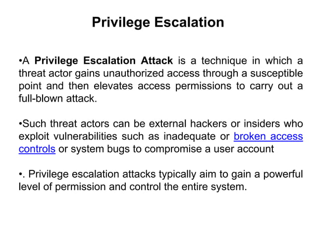 PENETRATION TESTING PRIVILEGE ESCALATION.ppt