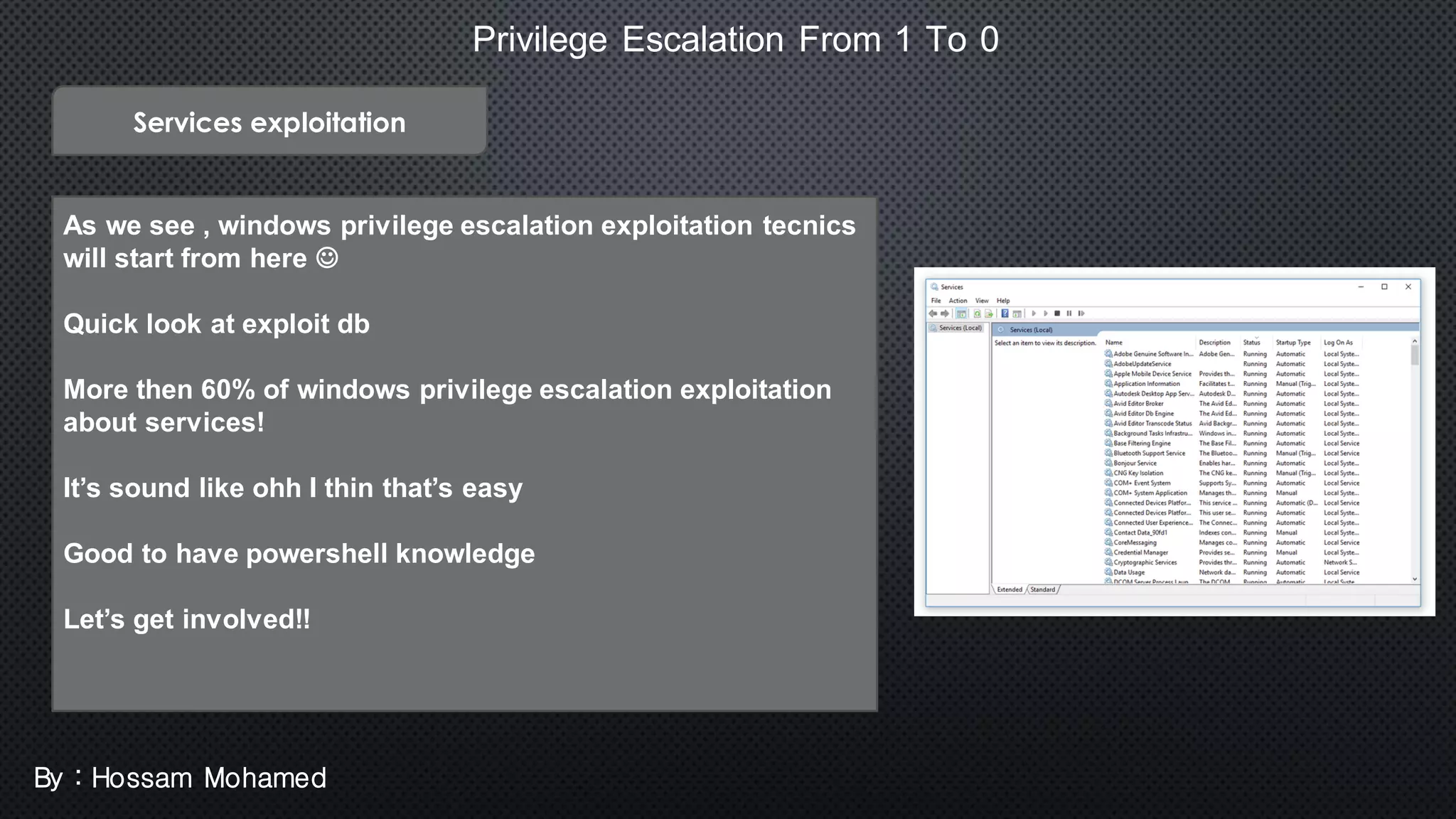 Privilege escalation from 1 to 0 Workshop | PDF | Operating Systems | Computer Software and ...