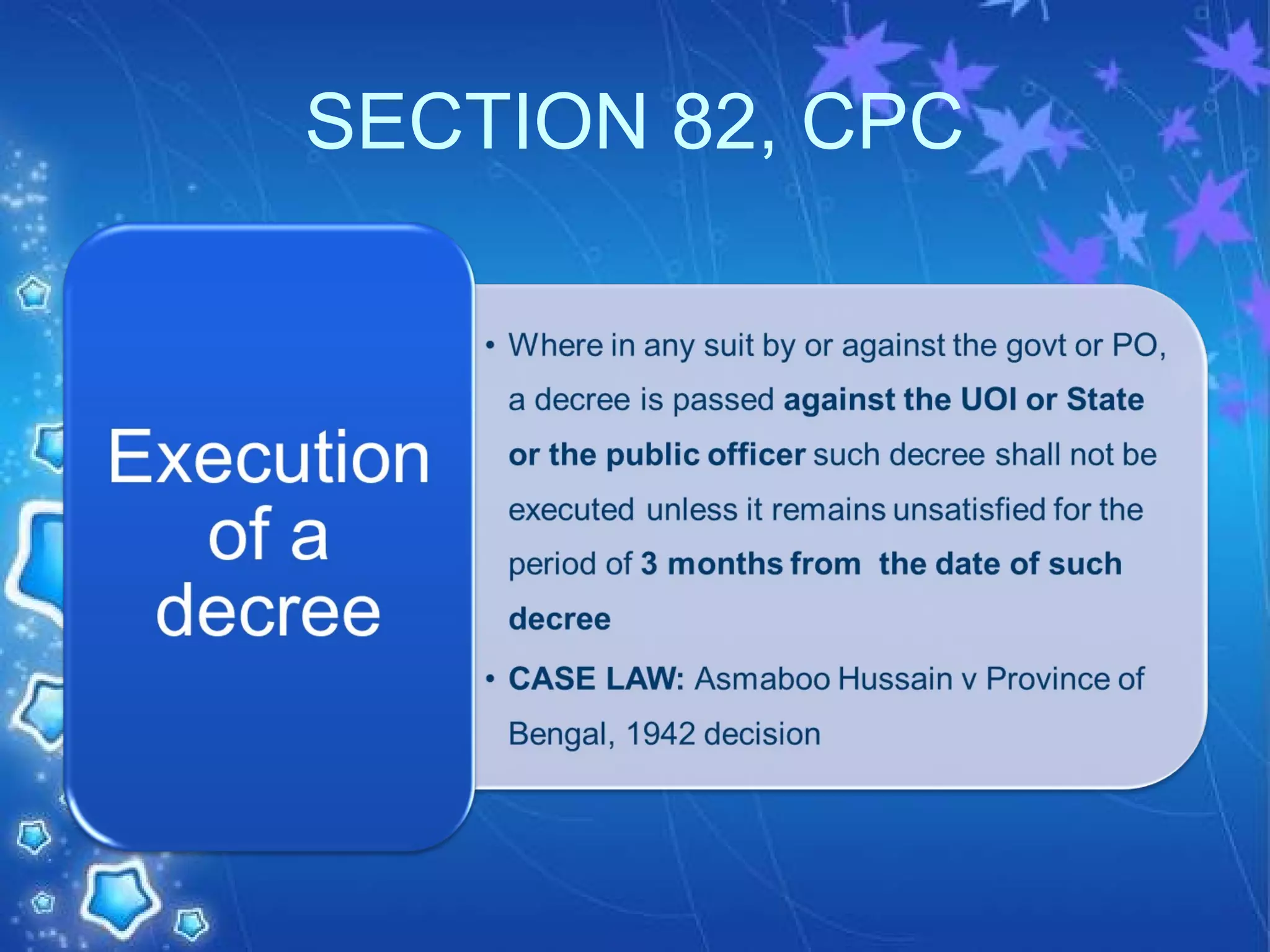 Privileges and immunities of government under civil procedure code and indian evidence act | PPT