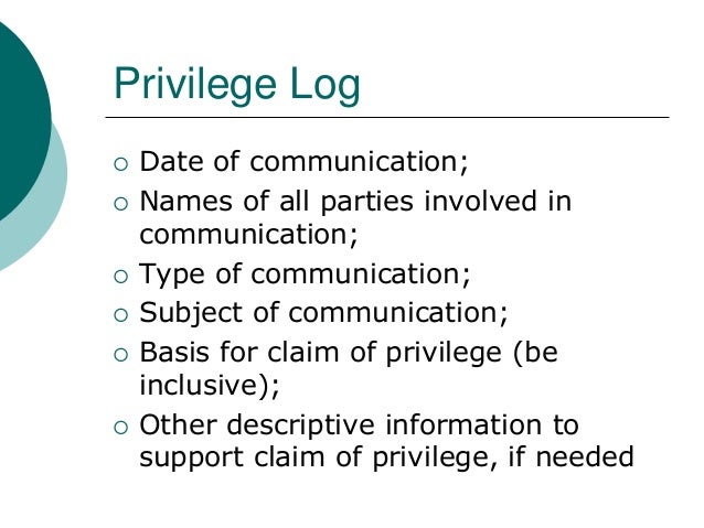 Attorney-Client Privilege and Related Topics
