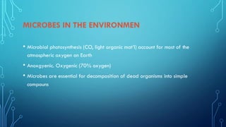 Scope of environmental MICROBIOLOGY- environment | PDF