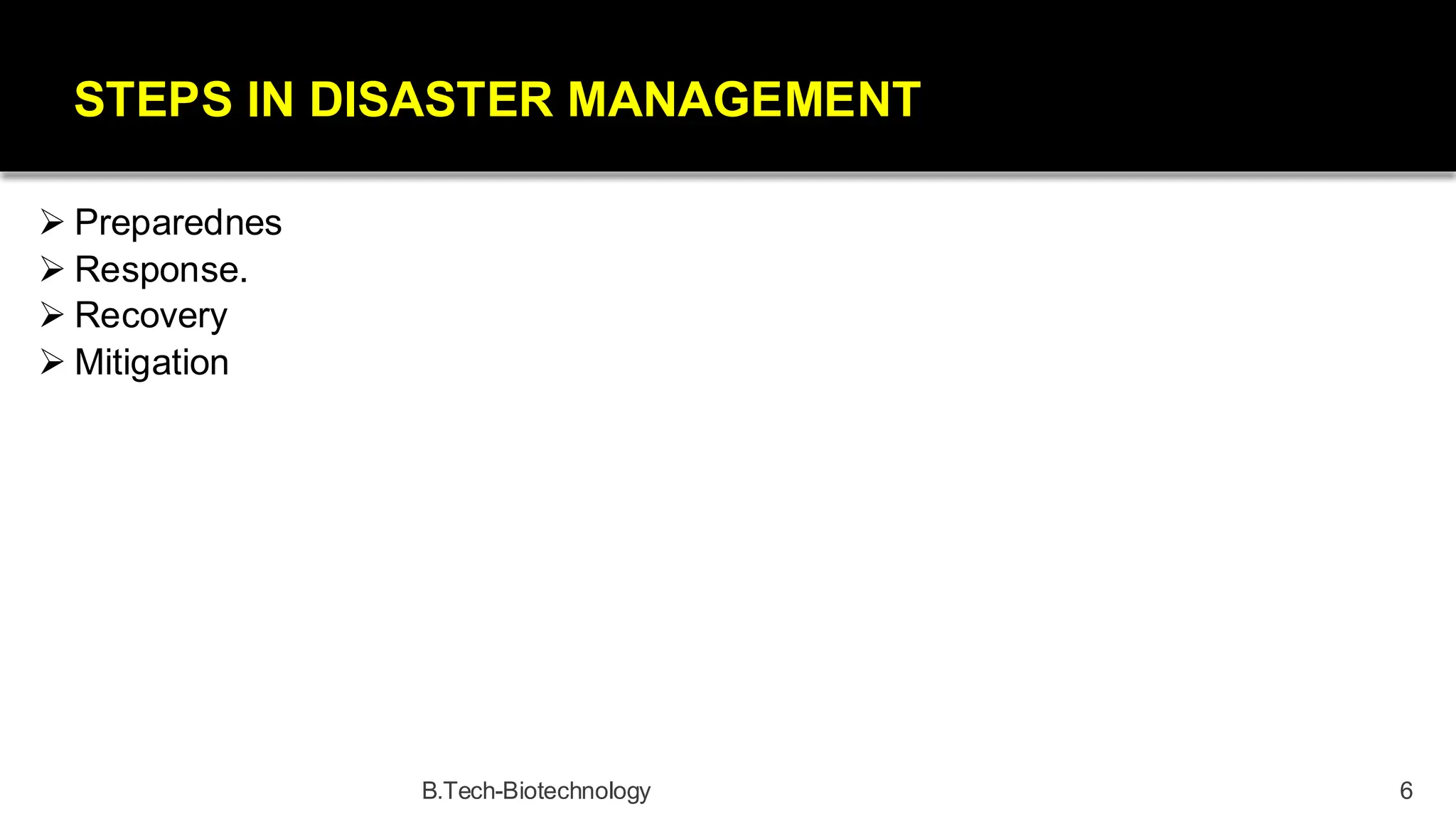 Disaster management report submission | PPT