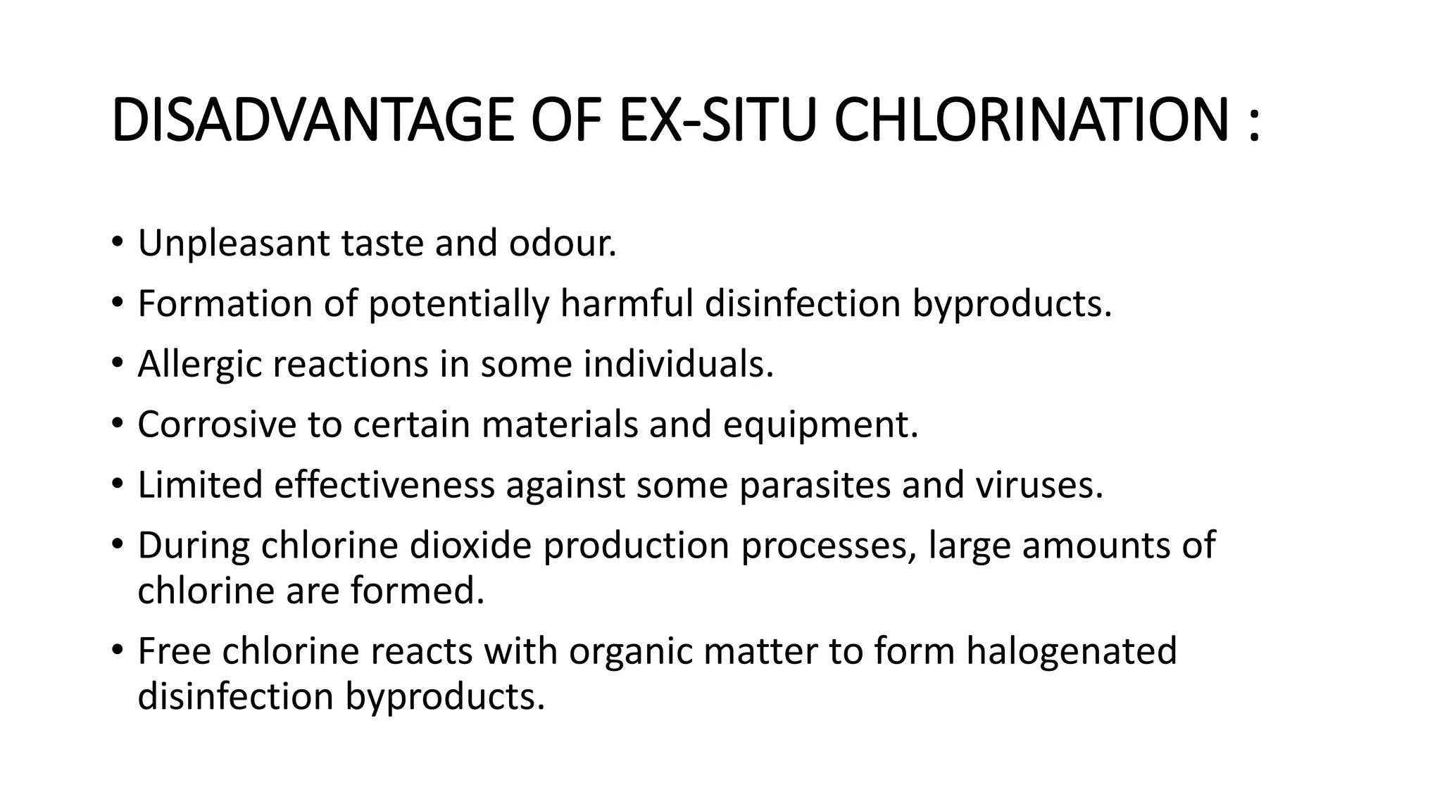 Dechlorination and it's type | PPTX
