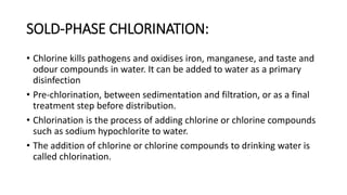 Dechlorination and it's type | PPTX