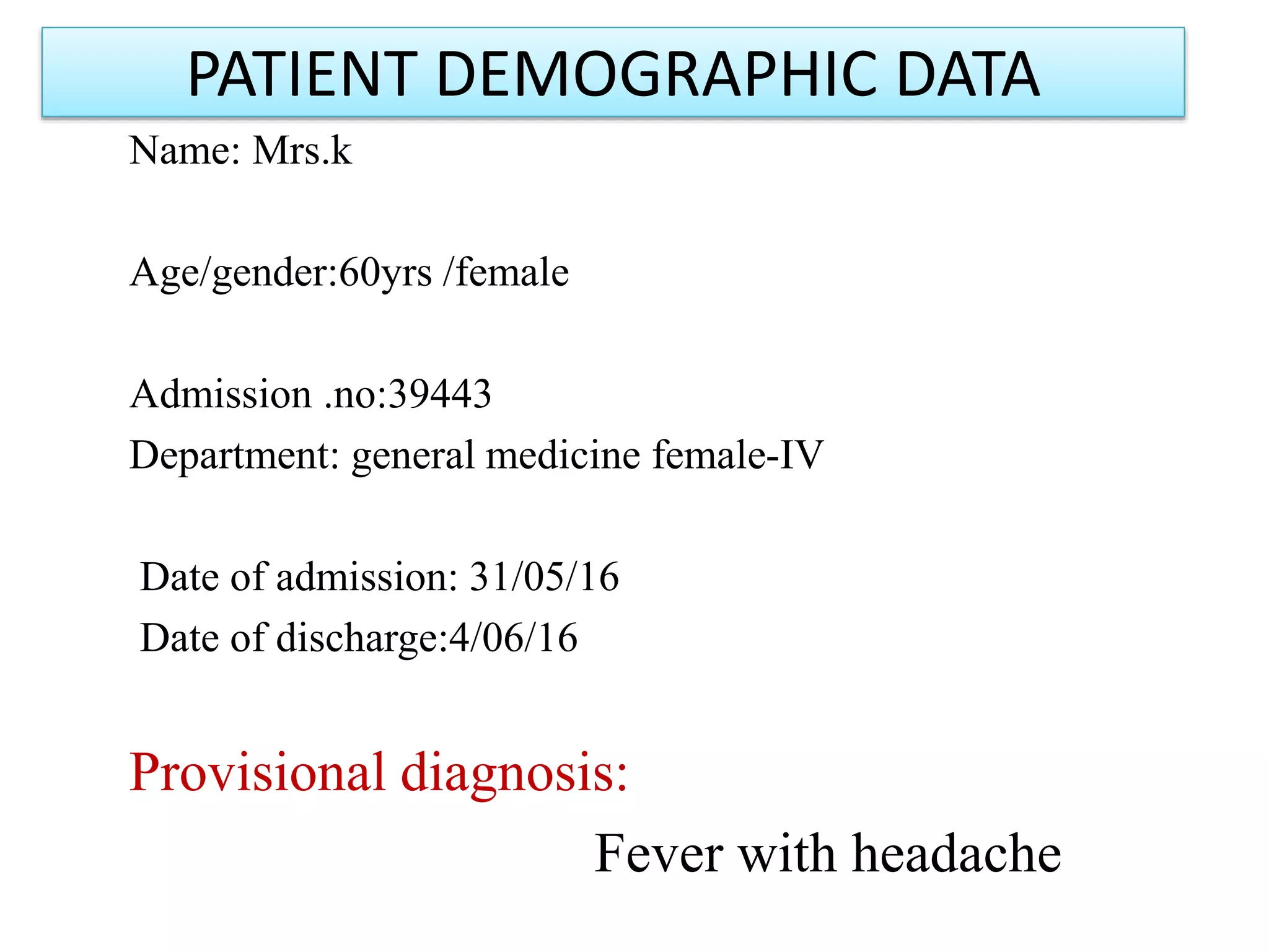A case study on migraine with folliculitis | PPTX