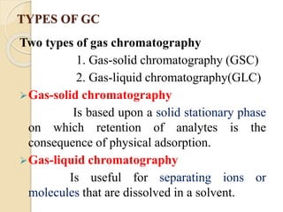 Gas chromatography | PPTX