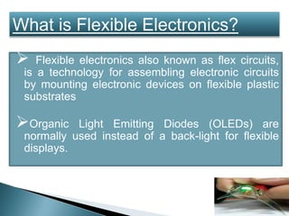 flexible electronics | PPT