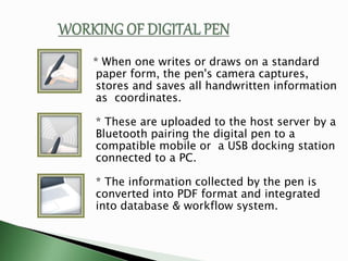 digital pen | PPTX