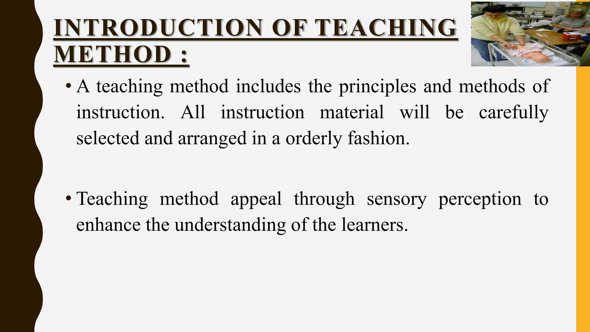 Teaching method (seminar, simulation, laboratory method) | PPT