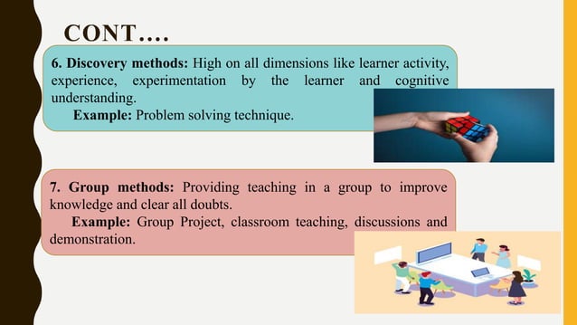 Teaching method (seminar, simulation, laboratory method) | PPT