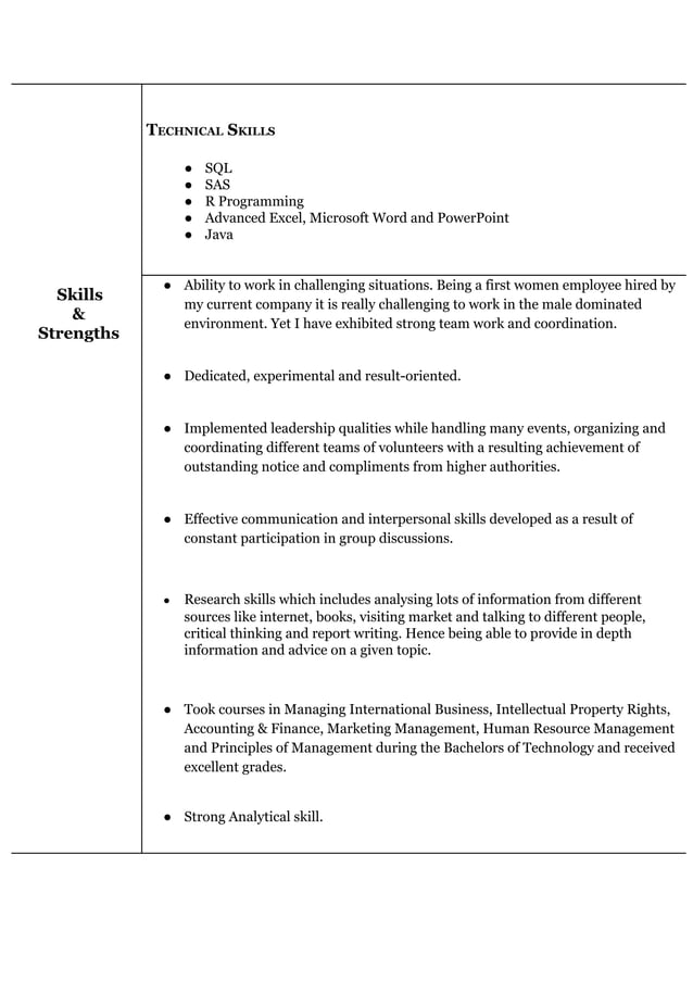 Priya goyal resume 1 | PDF