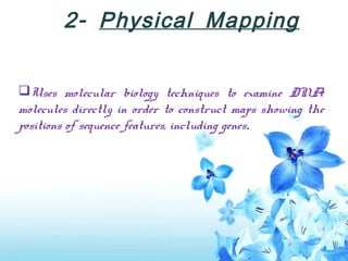 Genome Mapping | PPT