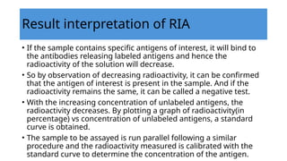 Radioimmunoassay ,principle mechanism ,applications ,limitations and ...