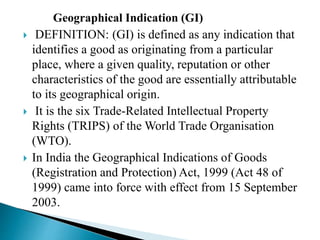 INTELLECTUAL PROPERTY RIGHTS | PPT