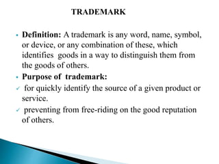 INTELLECTUAL PROPERTY RIGHTS | PPTX