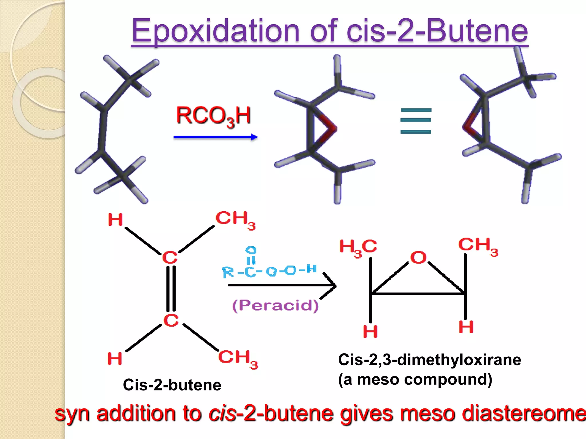 STEREOSPECIFIC REACTION, STEREOSELECTIVE REACTION, OPTICAL PURITY ...