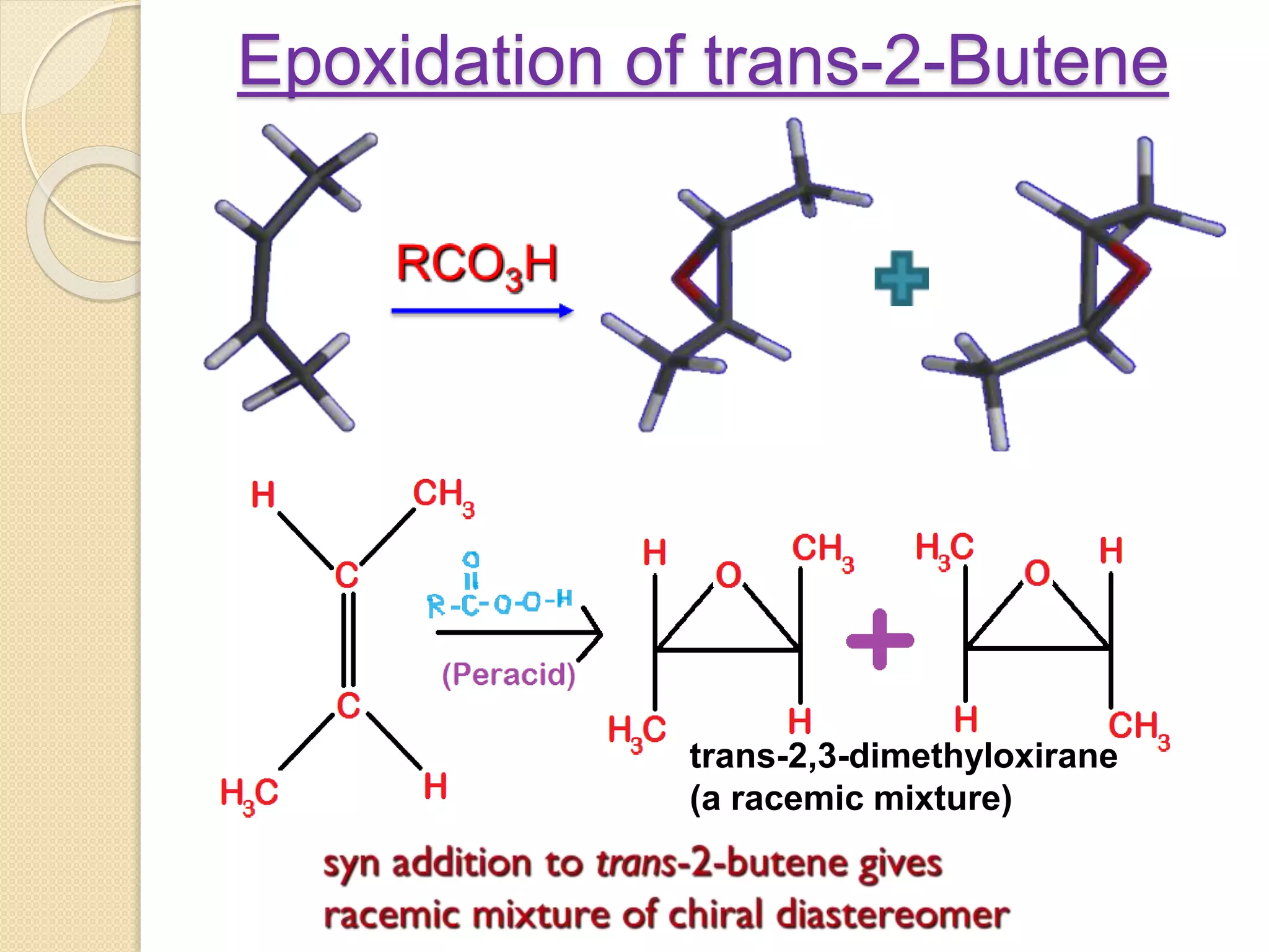 STEREOSPECIFIC REACTION, STEREOSELECTIVE REACTION, OPTICAL PURITY ...