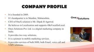 OneX Solutions Pvt. Ltd. | PDF