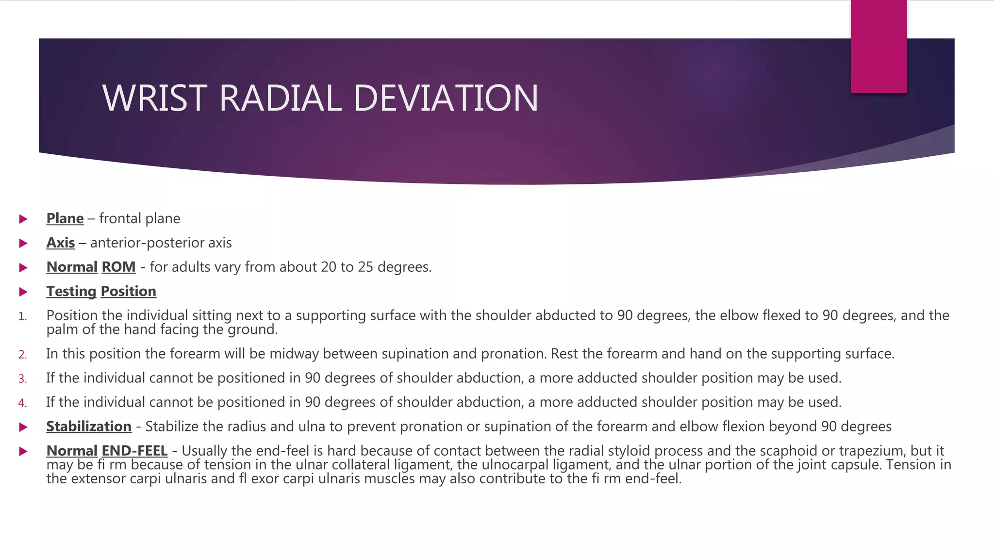 Goniometry of upper limb | PPTX