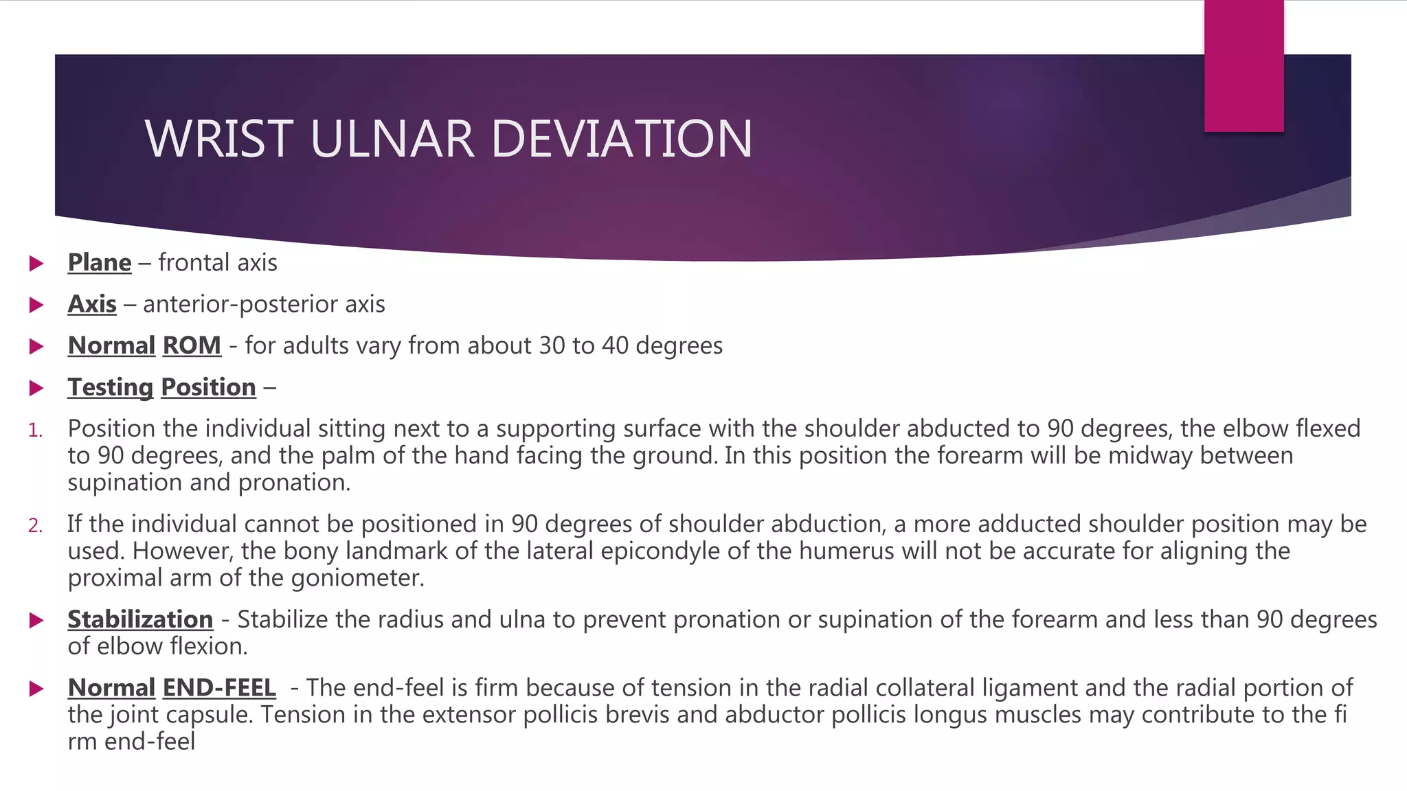 Goniometry of upper limb | PPTX