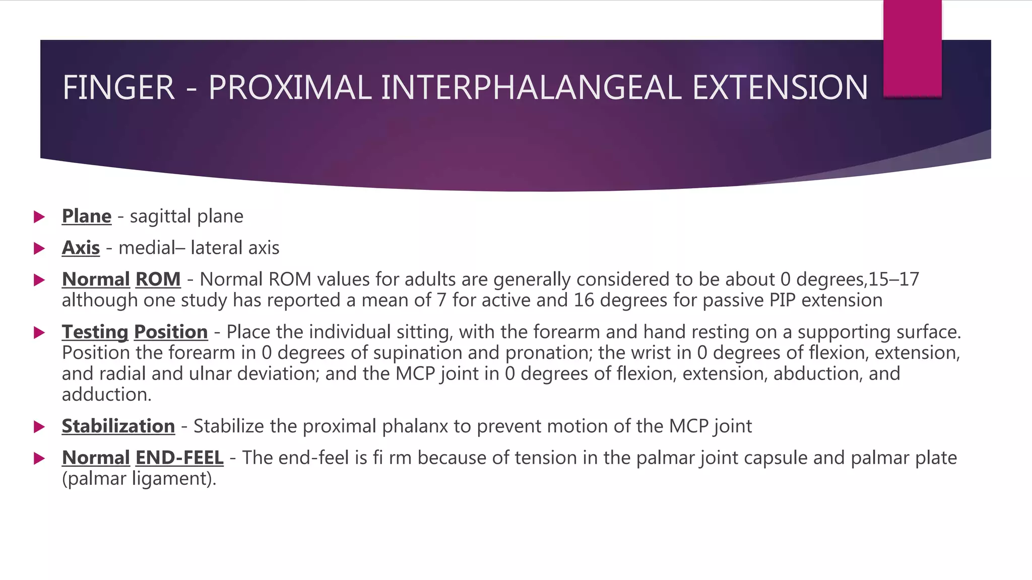 Goniometry of upper limb | PPTX