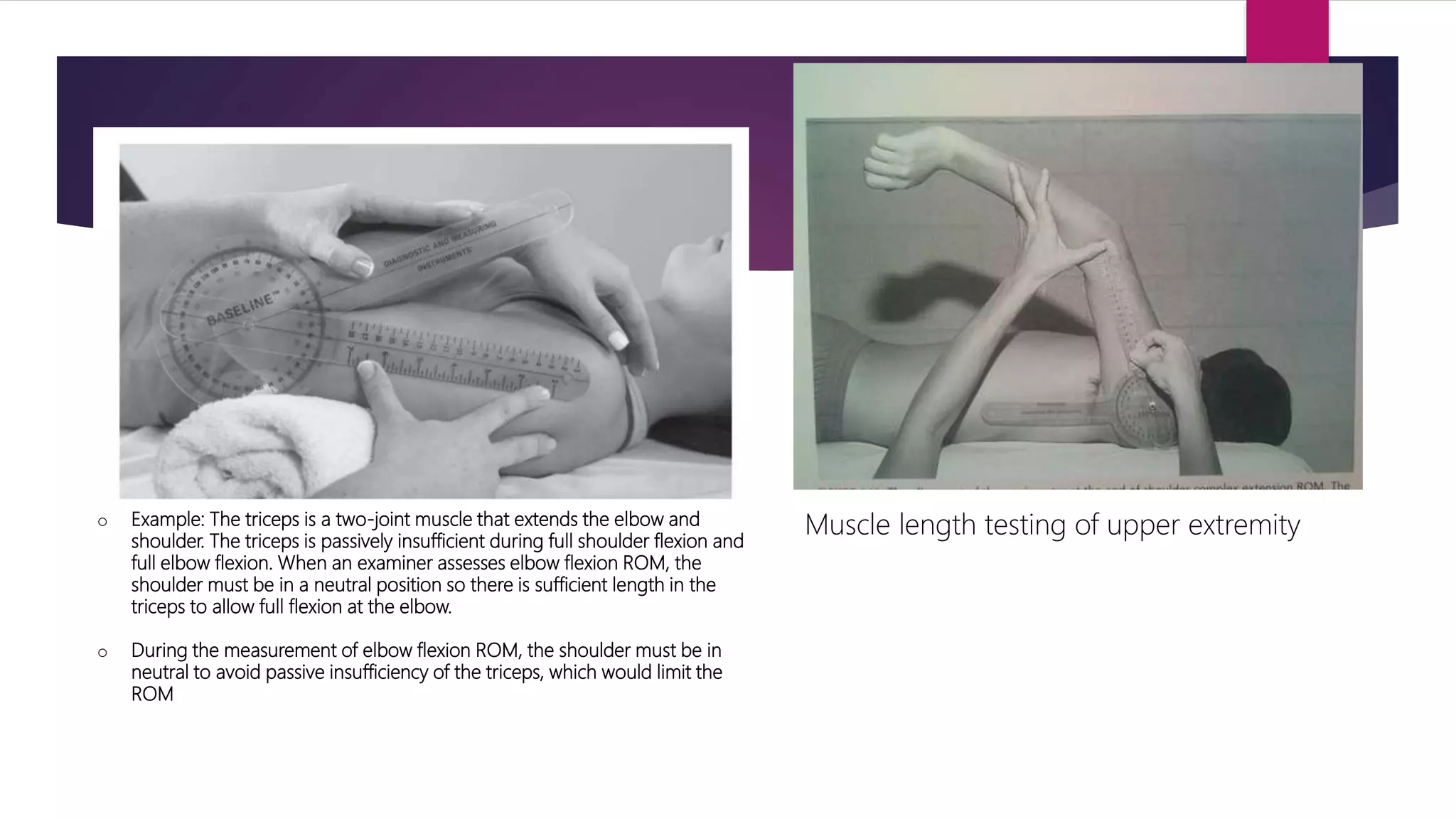 Goniometry of upper limb | PPTX