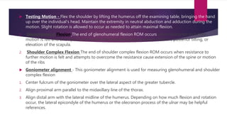 Goniometry of upper limb | PPTX