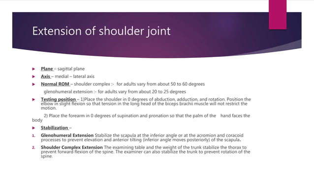 Goniometry of upper limb | PPTX