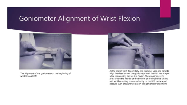 Goniometry of upper limb | PPTX