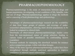 Pharmacoepidemiology by Priya Malik ( M.Pharm) | PPTX