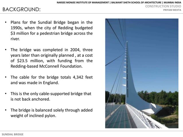 Priyam sundial bridge | PPTX