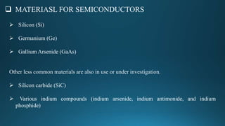 Fabrication of Semiconductors | PPTX