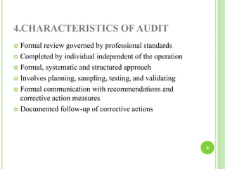 Process Monitoring And Audit | PPTX