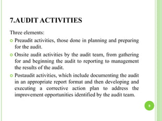 Process Monitoring And Audit | PPTX