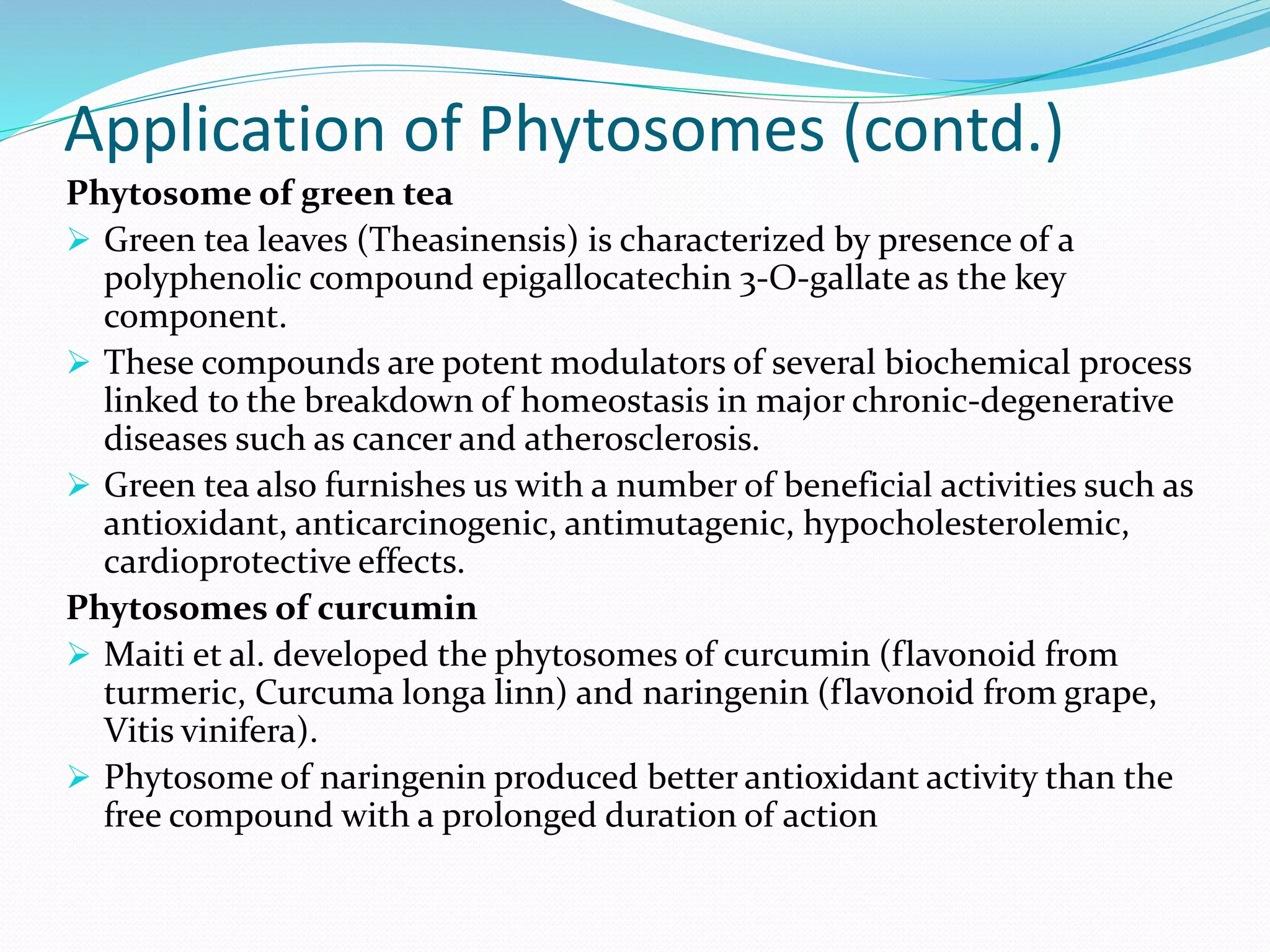 Phytosomes : Preparation & Application | PPTX