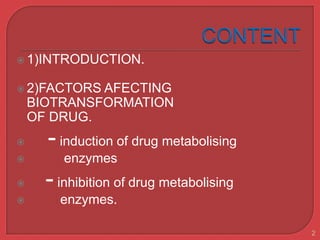 Priyanka biotransformation | PPTX